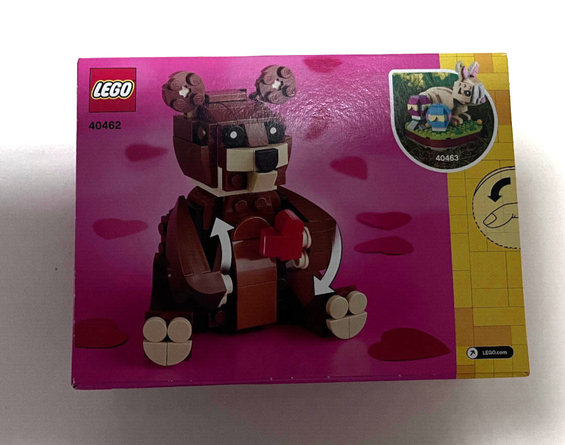 LEGO Seasonal - 40462 Valentine 's Brown Bear - Heart Love Brand NEW ...
