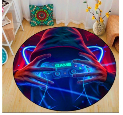 Neon Playstation Gaming Bedroom Rug Carpet 100 x 100CM mat | eBay Australia
