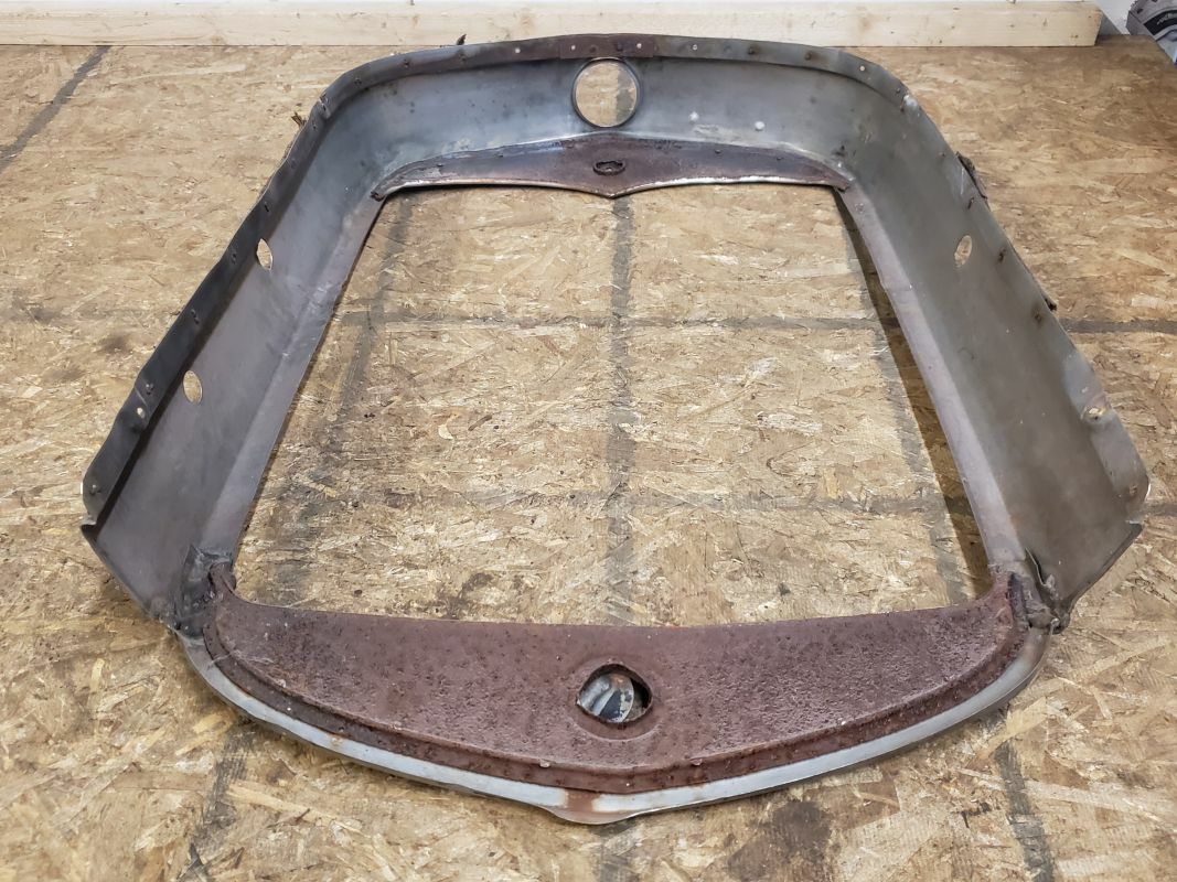 Original Ford Model A Radiator "Rad" Shell Cowl Man Cave Piece | eBay