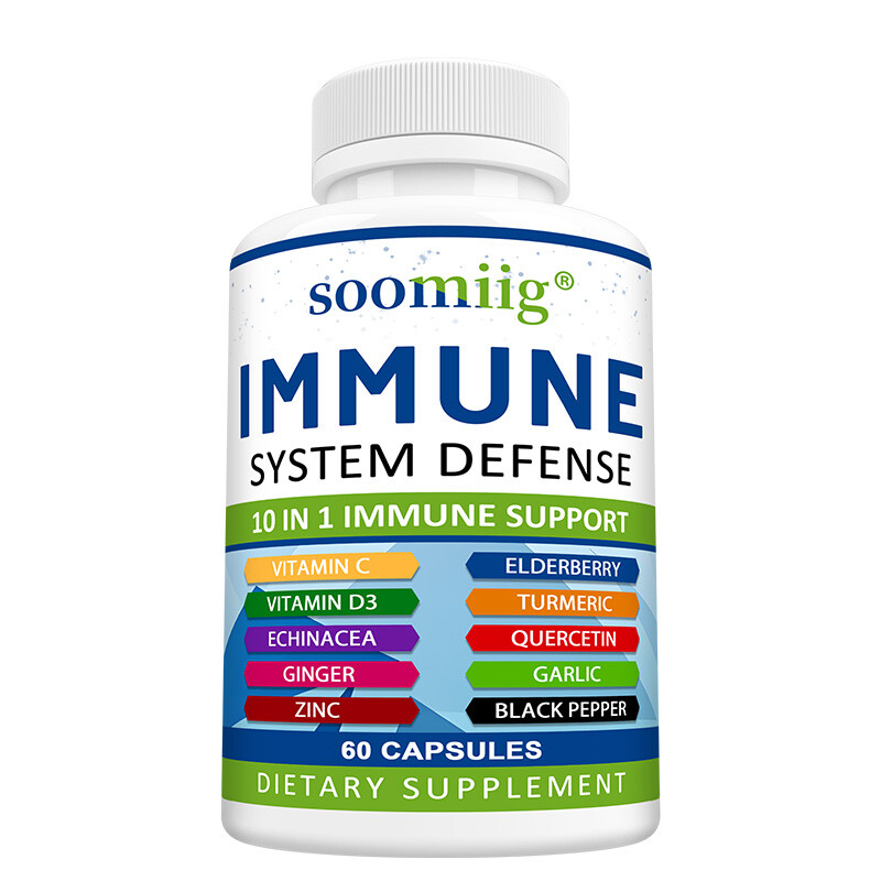 Immune System Defense Capsules - Balance Immune System Function - Nerve ...