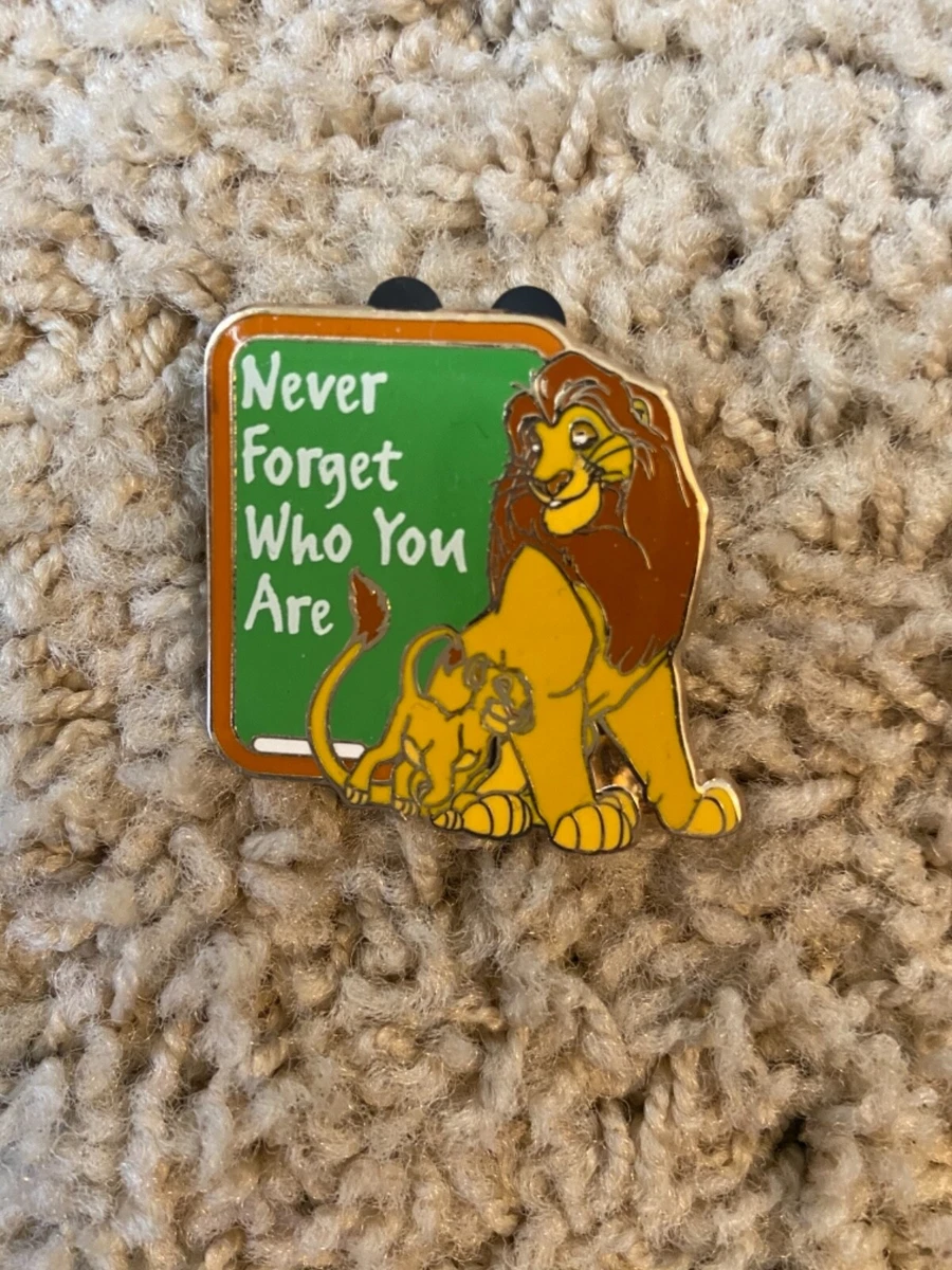 Never Forget Who You Are Lion King