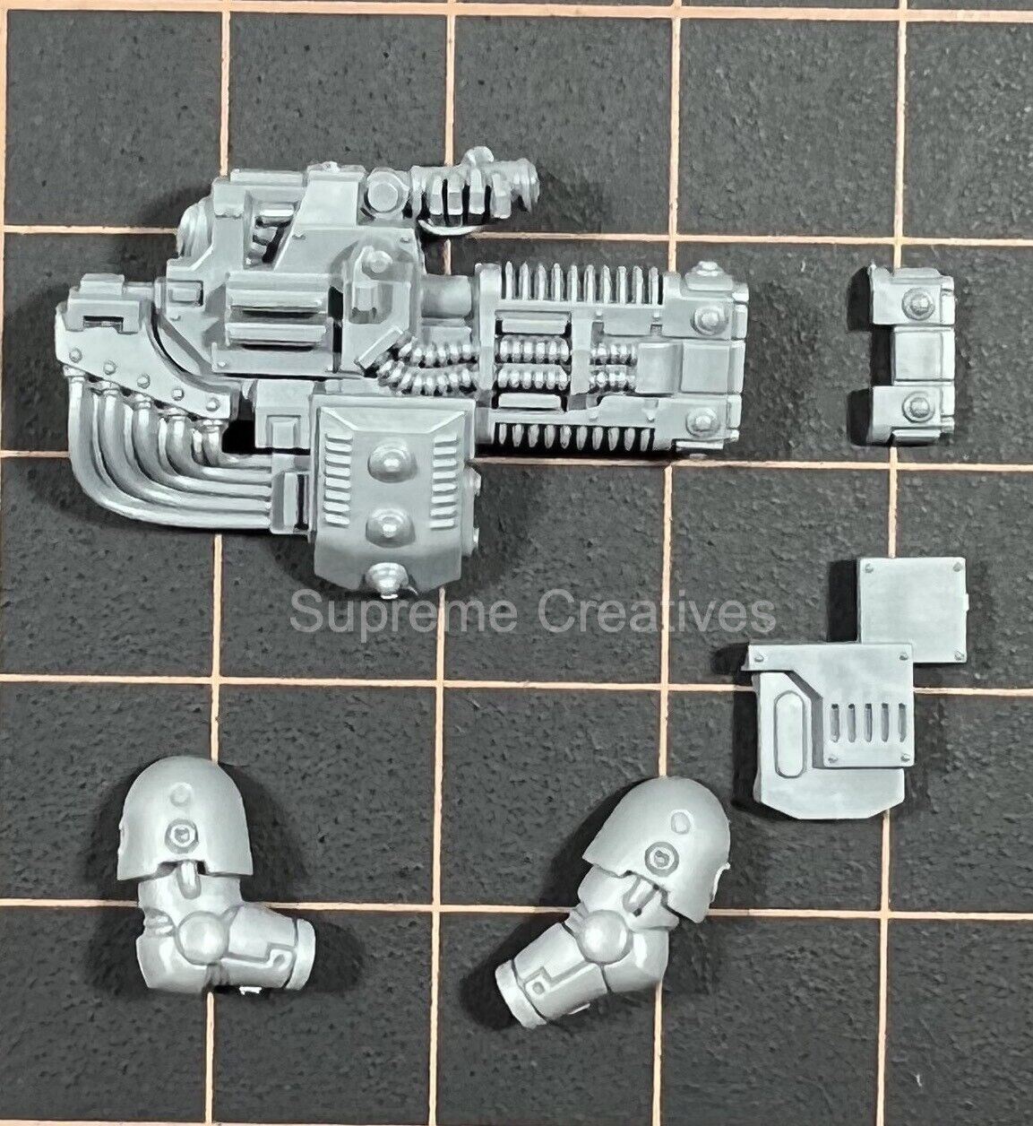Bits Heavy Weapons Volkite Culverin Lascannon Autocannon Horus Heresy ...