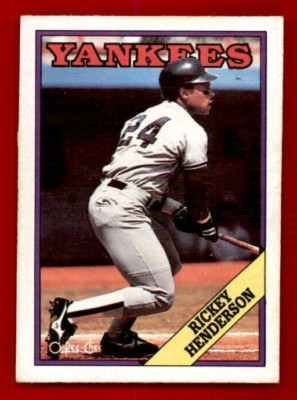 1988 O-Pee-Chee #60 Rickey Henderson EX | eBay