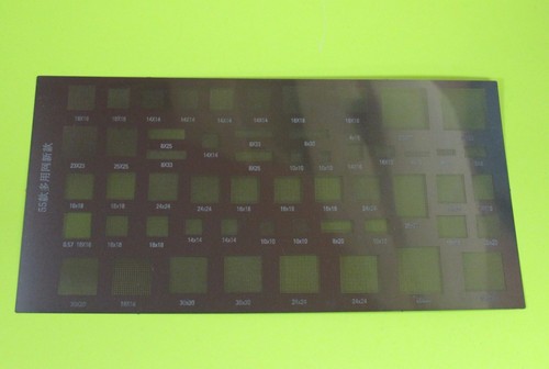 IC Repair BGA Rework Reballing Universal Stencil Template - Cellphone ...