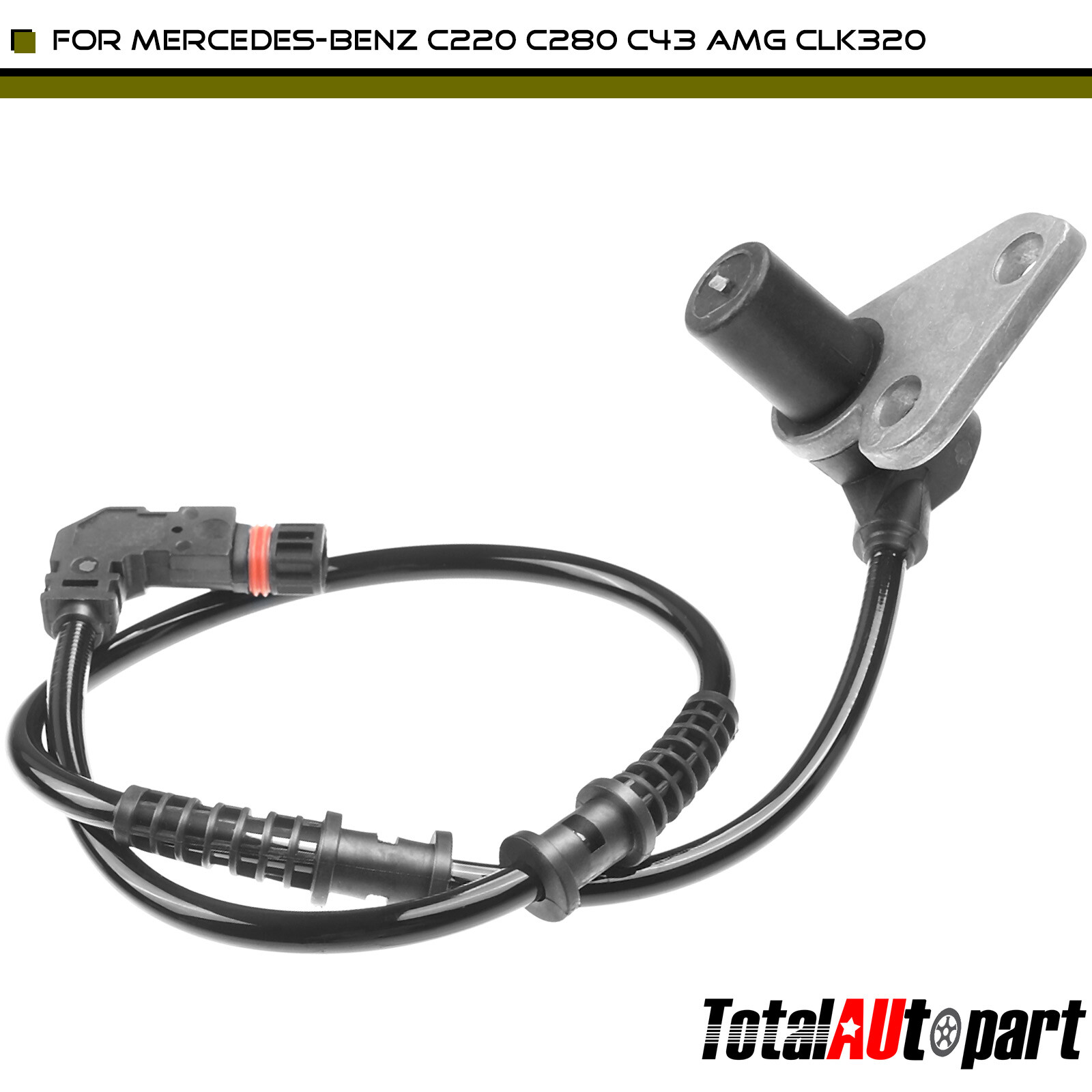 ABS Wheel Speed Sensor for Mercedes-Benz C220 C230 C280 CLK320 CLK430 ...