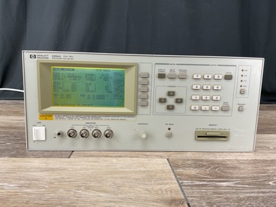 HP 4284A Precision LCR Meter 20Hz - 1MHz DC HPIB Agilent Hewlett ...