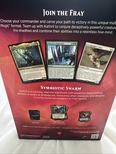 MTG Magic the Gathering Ikoria Commander 2020 Symbiotic Swarm Deck ...
