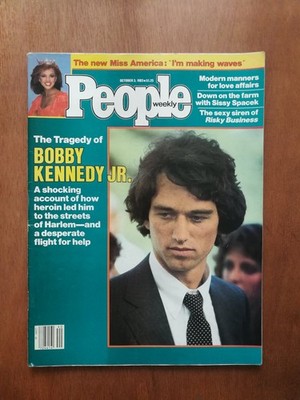 People Magazine October 3 1983 Bobby Kennedy Vanessa Williams Newsstand ...