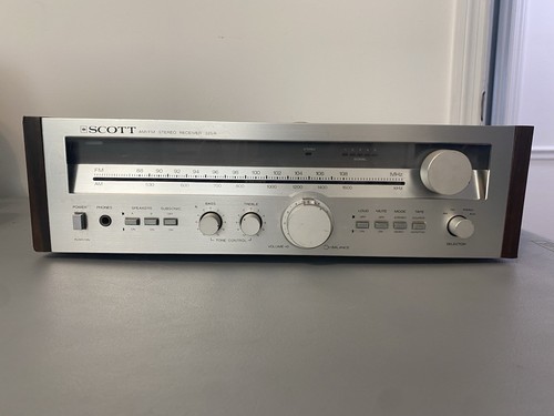 Vintage 70s Scott 325R AM/FM Stereo Tuner Receiver Dual Speakers Tested ...
