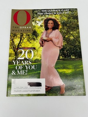 Oprah "O" Magazine~NEW~May 2020~20th Anniversary/Favorite Covers ...