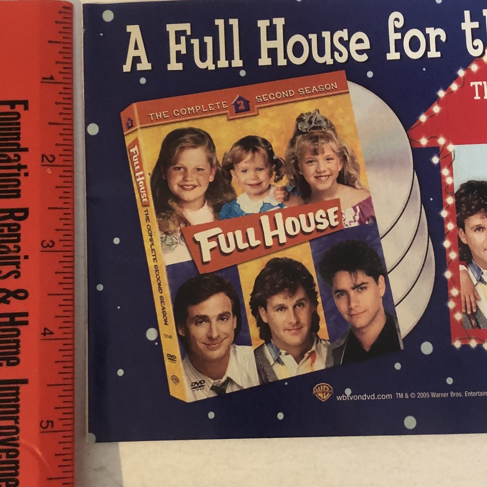 Full House For The Holidays TV guide Print Ad Bob Saget Olsen Twins ...