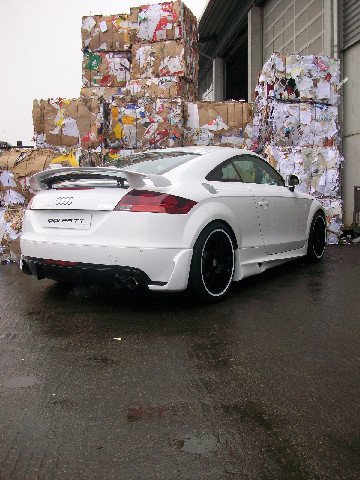 NOS PPI Design Rear Diffuser for 2006-2014 Audi TT 8J | eBay