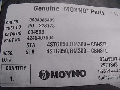 MOYNO C3450B RM300-CBNSTL CAVITY PUMP STATOR 4 STAGE 80" x 6 5/8" F050 ...
