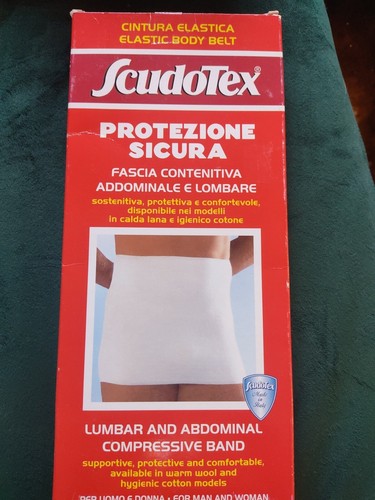 SCUDOTEX Belt Elastic fascia Compression Abdominal And Lumbar Size 6 ...