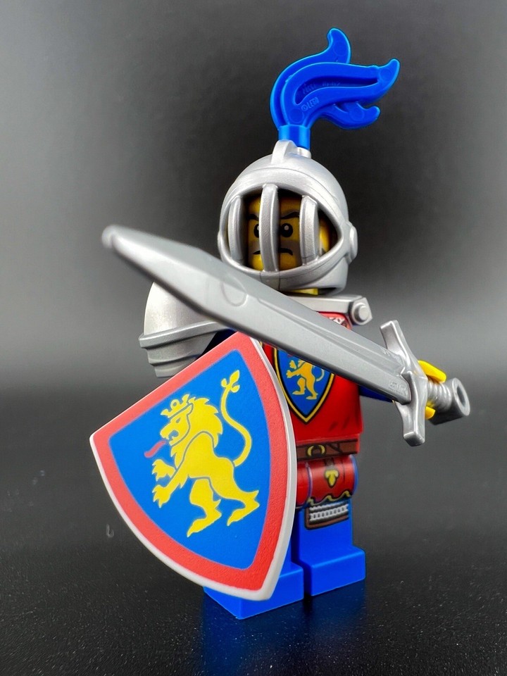 Lego Castle Lion Knights Lot 3 Minifigures Winged Knight 10305 21325 ...
