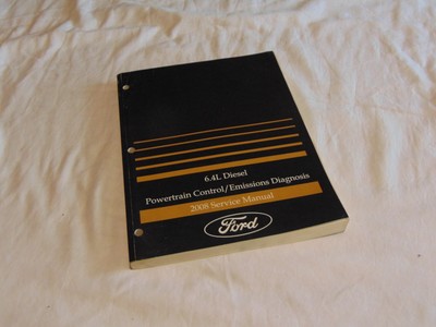 1998 1999 Ford 7.3L Diesel Powertrain Emissions Diagnosis Manual F250 ...