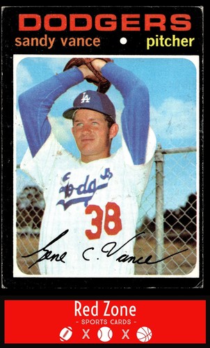 1971 Topps - #34 Sandy Vance EX | eBay