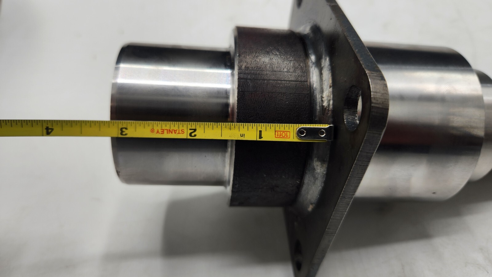 8000# Trailer Axle #42 Spindle 8K 4 Hole Brake Flange 2.48" Shank ...