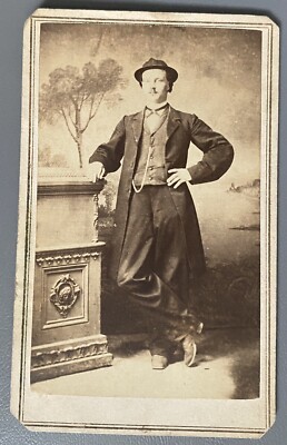 1864-66 JP James Presley Ball Hand Initialed Cdv African American ...