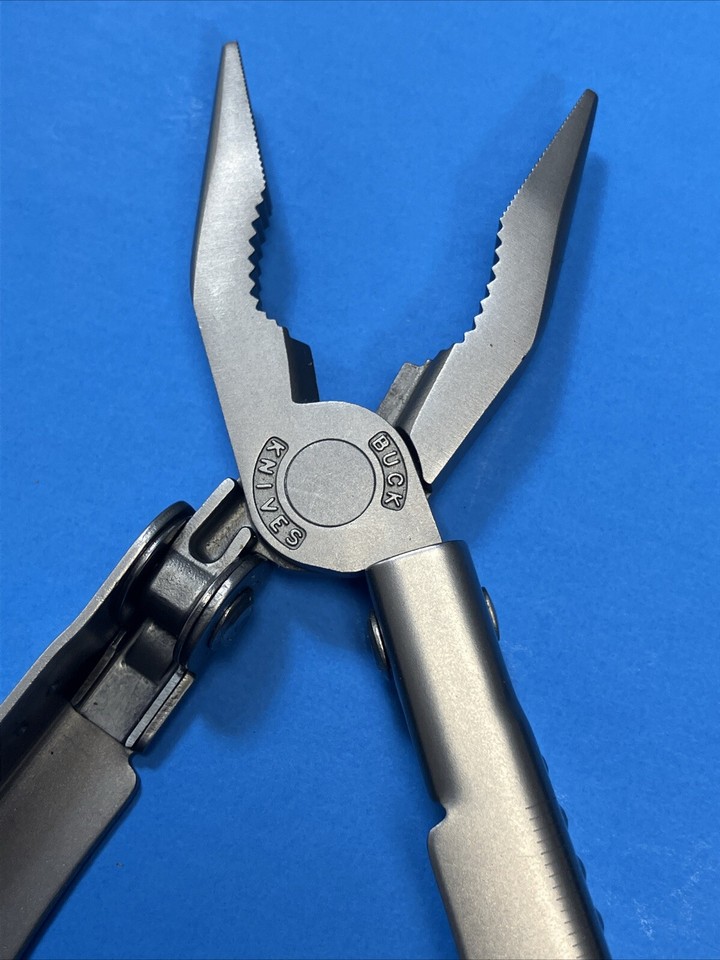 Retired Collectible Buck Knives Bucklite Multi-Tool Model 355 Foldable ...