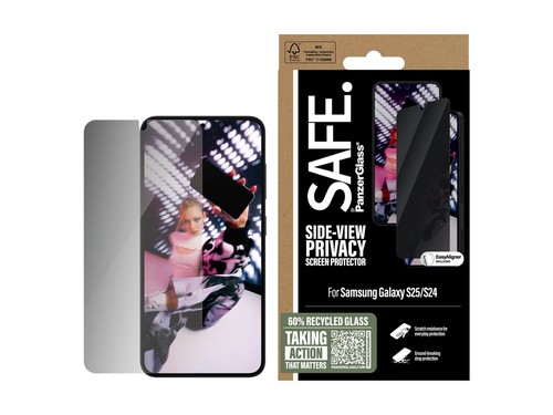 PanzerGlass SAFE. by Privacy Screen Protector Samsung Galaxy ...
