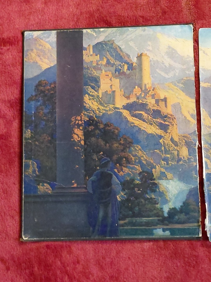 1st Edition 1925 The Knave of Hearts ~ MAXFIELD PARRISH Inside Front ...
