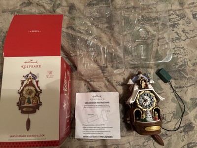 Hallmark Keepsake Santa’s Magic Cuckoo Clock 2013 Christmas Tree ...