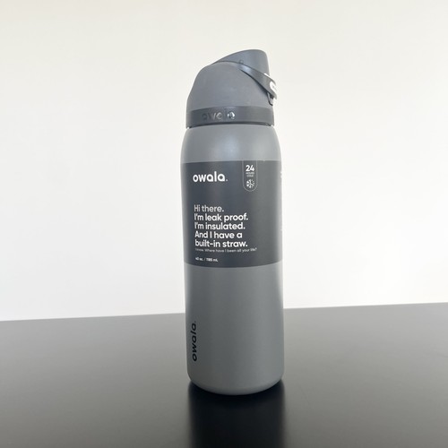 Owala FreeSip 40oz Insulated Stainless Steel Water Bottle w/ Straw ...