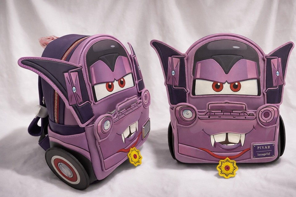 Disney Pixar Cars Mater Loungefly Vampire Mater Mini Backpack - New ...