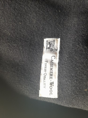 Kashmir Herren Vintage Cashmere Mantel Coat Vintage In Navy | eBay.de