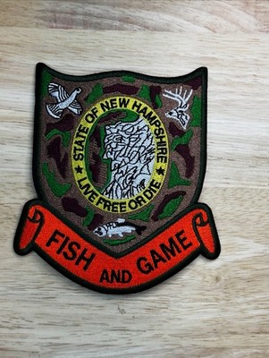 NH Fish and Game Novelty Patch | eBay