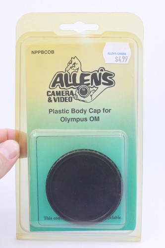 Olympus OM Plastic Body Cap For SLR FILM Camera Body Caps Mint EACH ...