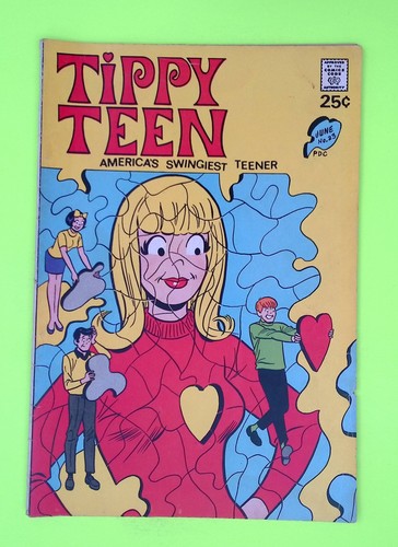Tippy Teen #23 1968 Tower Comics Mid Grade Comic Book A14-268 | eBay