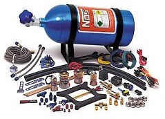 NOS DUAL SHOT CHEATER NITROUS SYSTEM,V8 HOLLEY 4BBL,CARTER AFB,2-STAGE ...