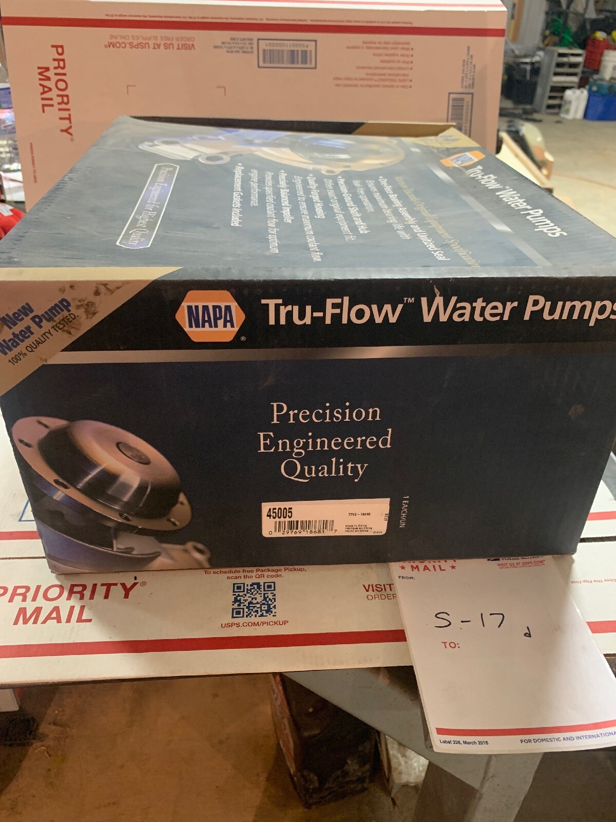 NAPA Tru Flow Water Pump Model 45005 for sale online | eBay
