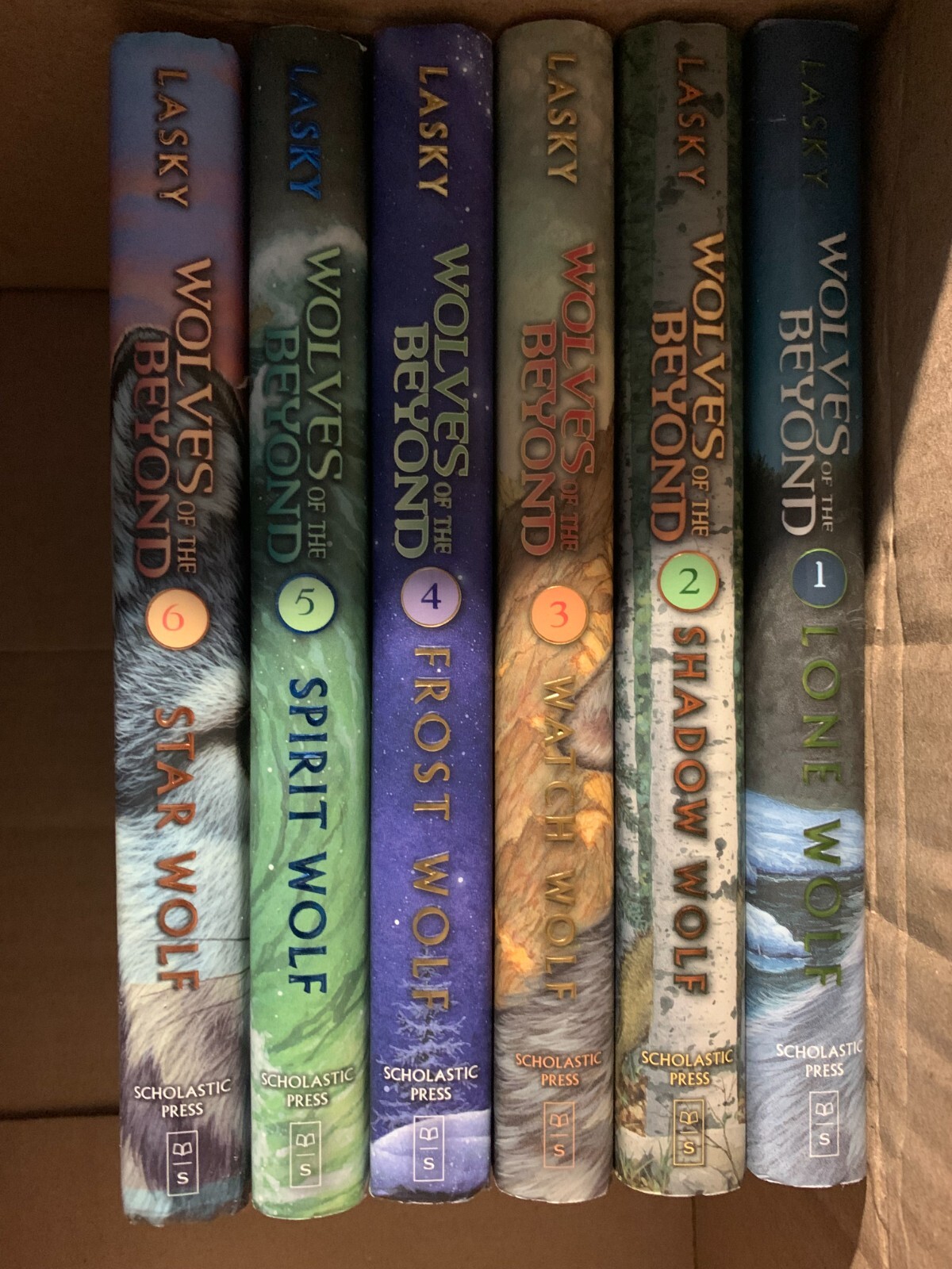 Wolves of the Beyond complete series 1-6 set Kathryn Lasky 1 2 3 4 5 6 ...