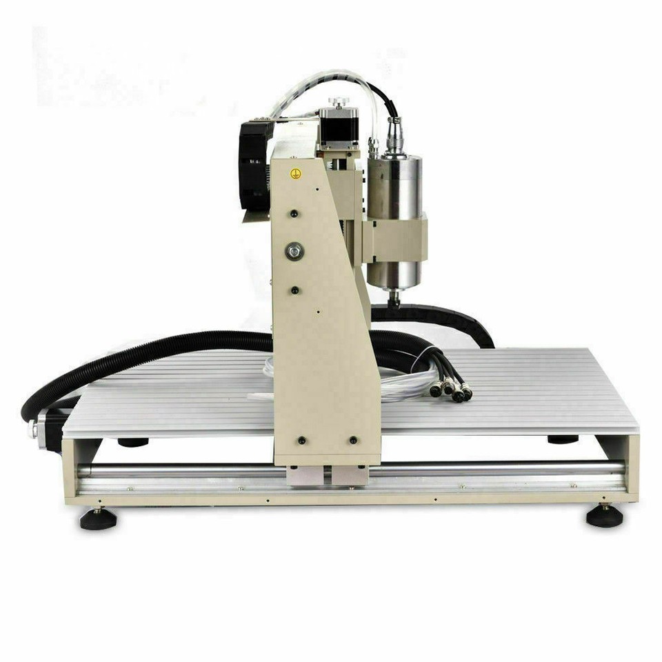 4 Axis 6040 CNC Router 1500W DIY Milling Driiling Machine USB VFD 3D ...