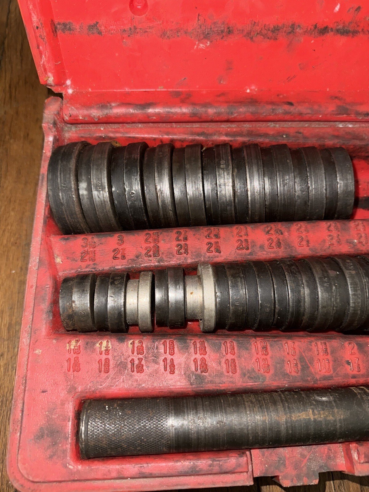 SNAP ON TOOLS COMPLETE HEAVY DUTY BUSHING DRIVER SET A257 for sale ...