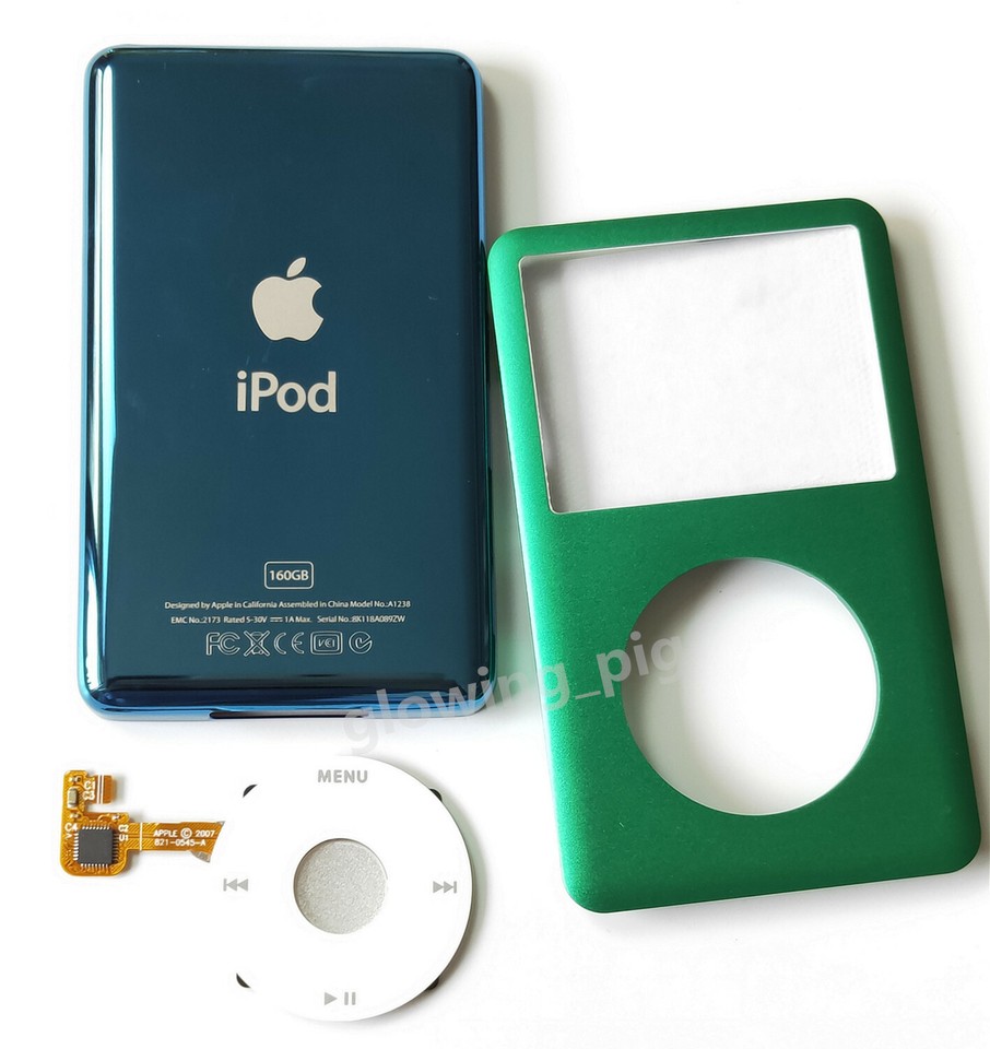 Faceplate Housing &Clickwheel & Back Cover For iPod 5，6，7th Gen Classic ...