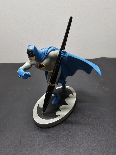 BATMAN PEN HOLDER FIGURINE WARNER BROS. STUDIO STORE STATUE 1999 | eBay
