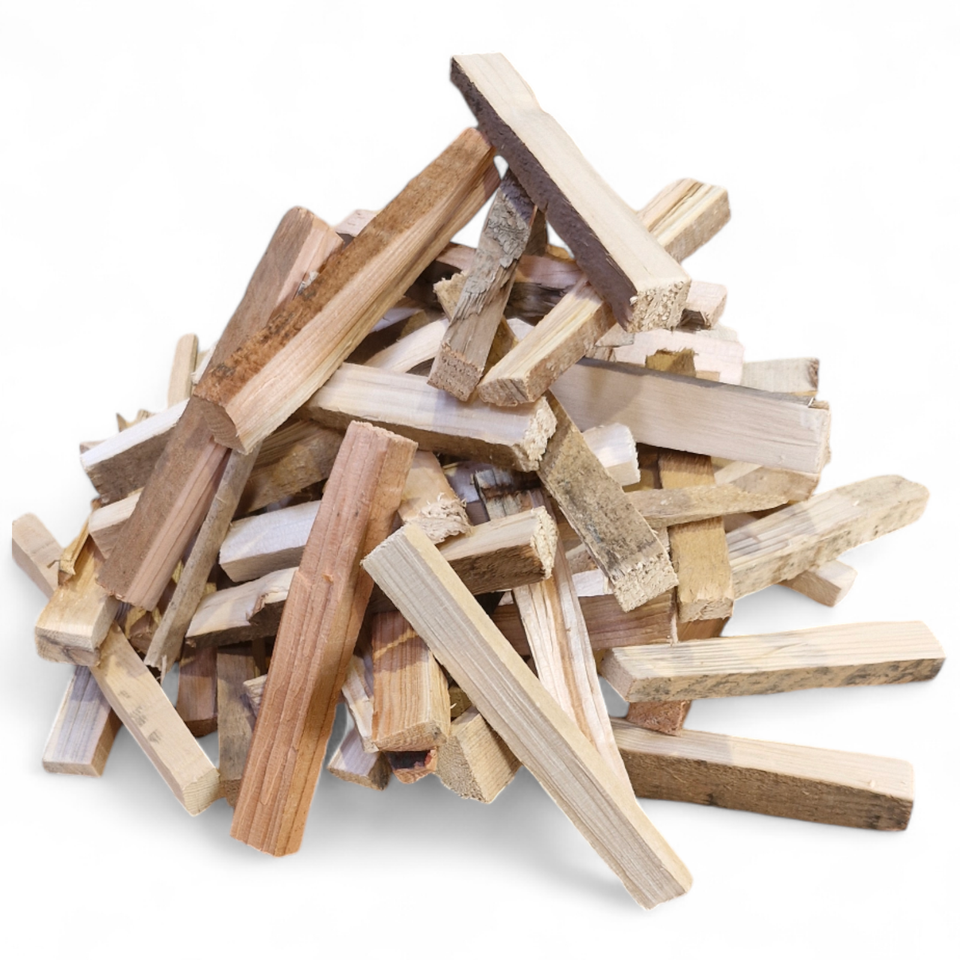 8 NETS JUMBO PACK of Kindling - KILN DRIED-Firewood-FREE NEXT DAY ...
