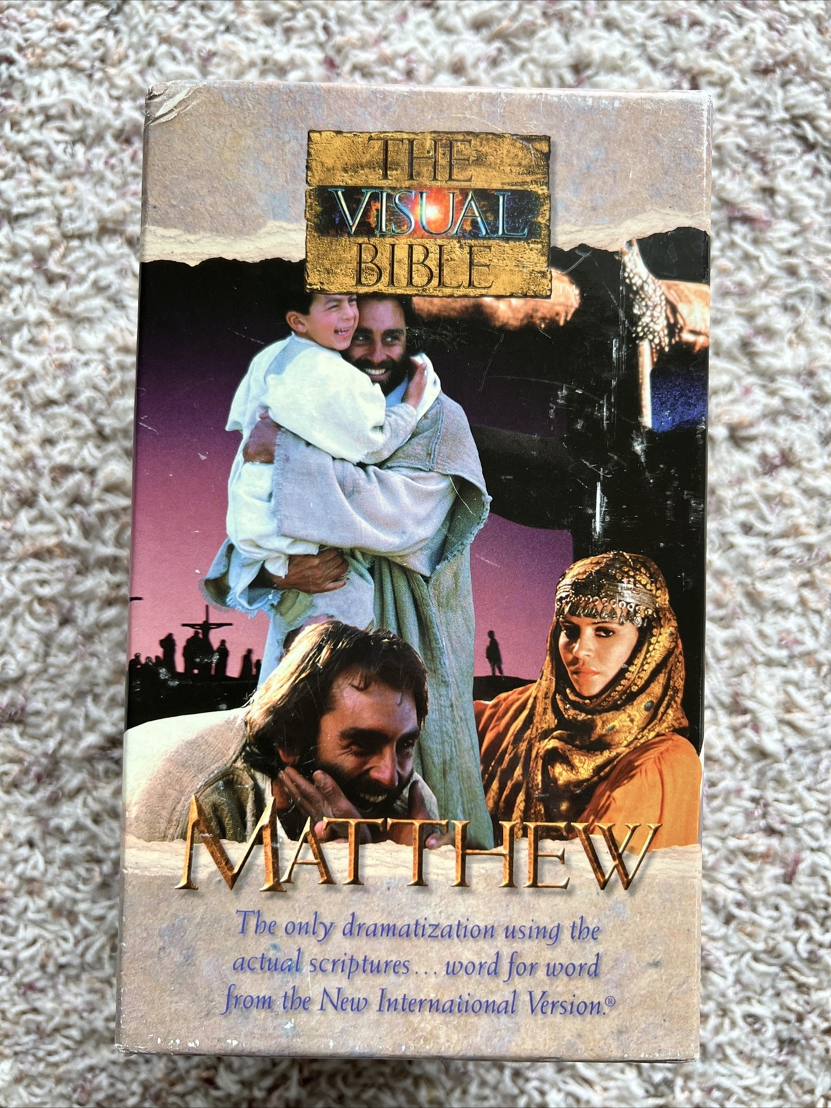 THE VISUAL BIBLE MATTHEW Vols 1-4 VHS Tapes Box Set Visual ...