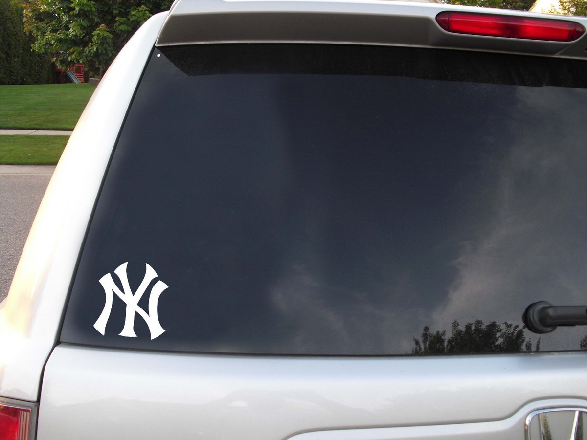 Yankees Decals For Cars Set Of 2 New York Yankees Mickey Mouse