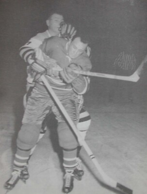 PRINT HOCKEY PICTURE MONTREAL CANADIENS AL LANGLOIS | eBay