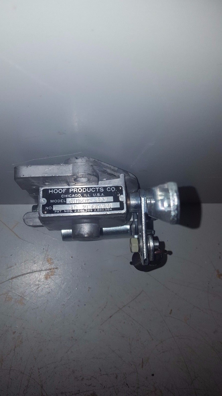 Hoof Products Governor Cap, Model GD505-127, 40-2065008 | eBay