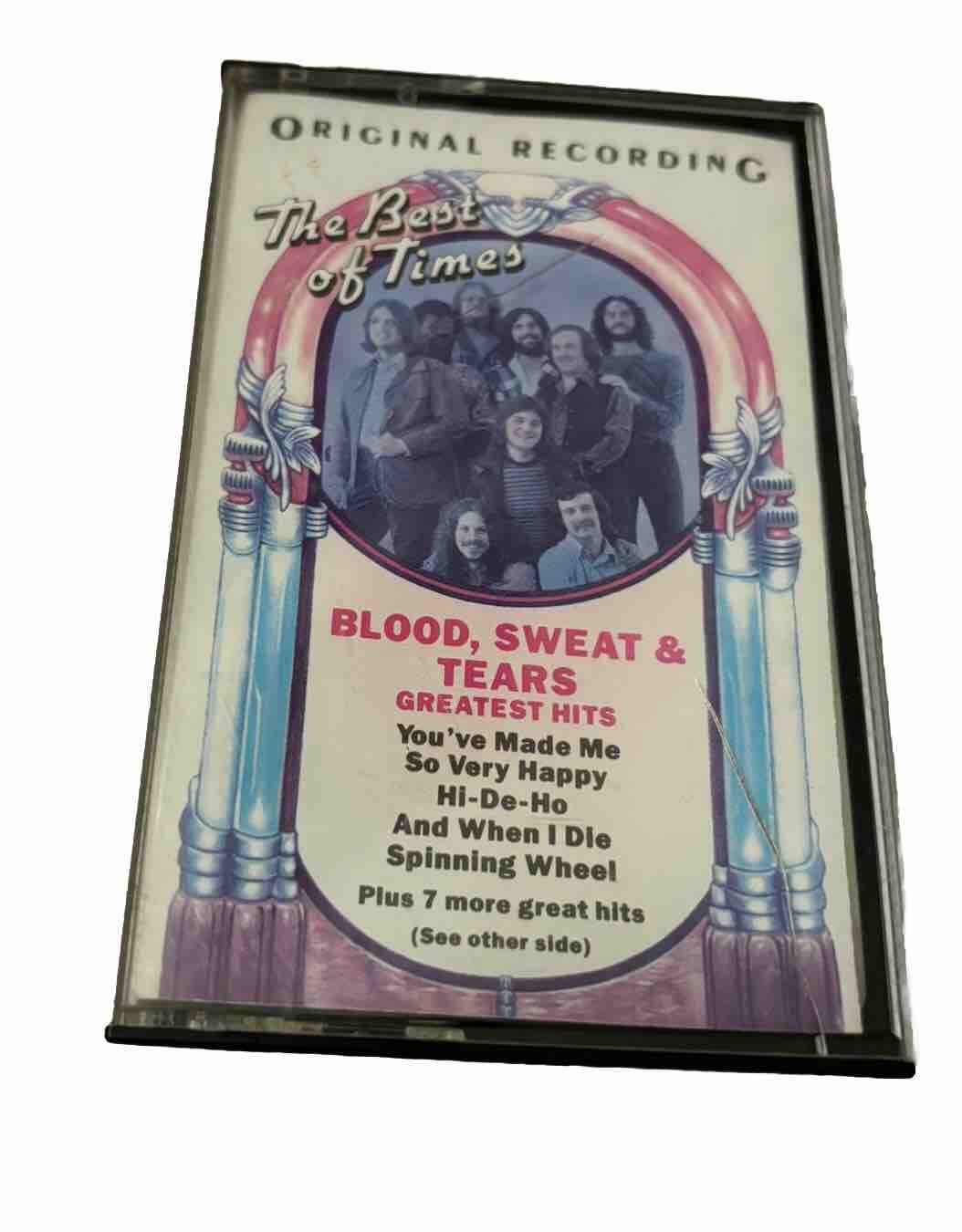 Blood Sweat & Tears Greatest Hits - The Best Of Times (Cassette, 1972 ...