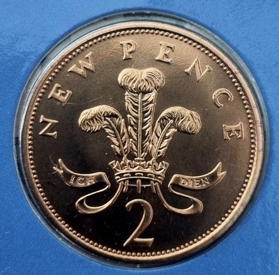 Elizabeth II 1983 Coin set Inc. Extremely Rare “2p New Pence” ERROR ...