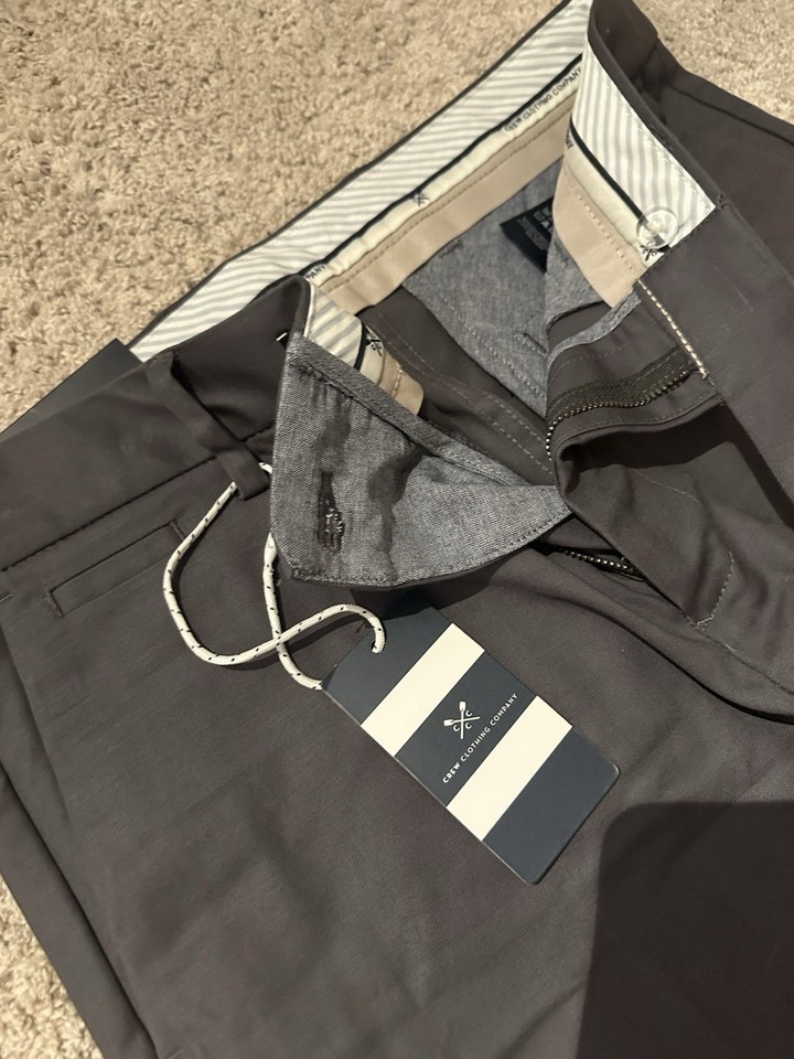 BNWT Crew Clothing Smart Flex Stretch Trouser 32L | eBay UK