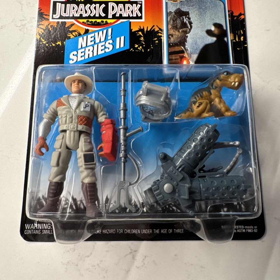Jurassic Park Alan Grant Series 2 Action Figure w Bola Launcher NEW ...