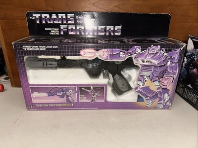transformers g1 original vintage gray shockwave galactic man radio ...